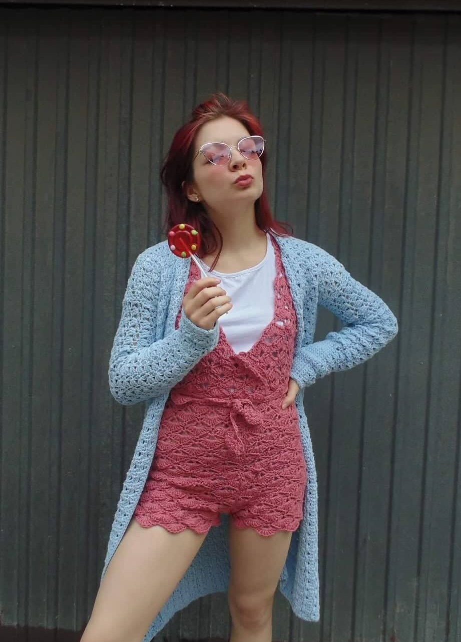 Sweet Chillin Romper / Lace Romper / Crochet Romper Pattern - Etsy