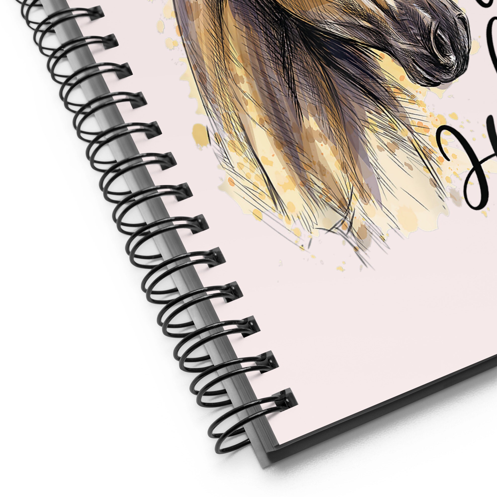 Personalised Name Horse Notebook, Horse Riding Notepad, Just a Girl ...