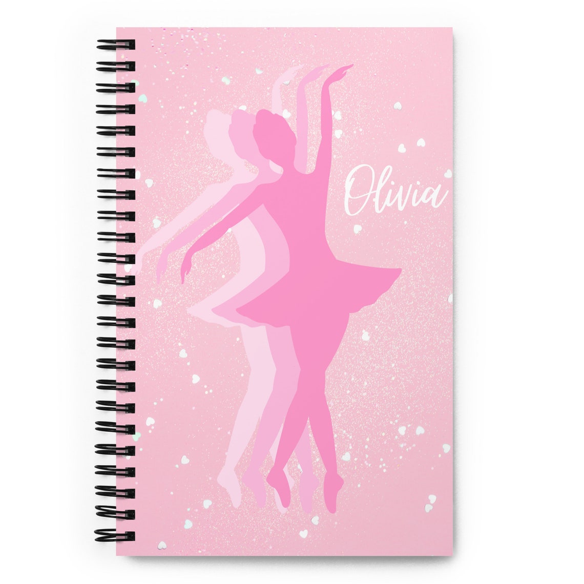 PERSONALISED BALLET NOTEBOOK, Personalised A5 Notebook Notepad for ...