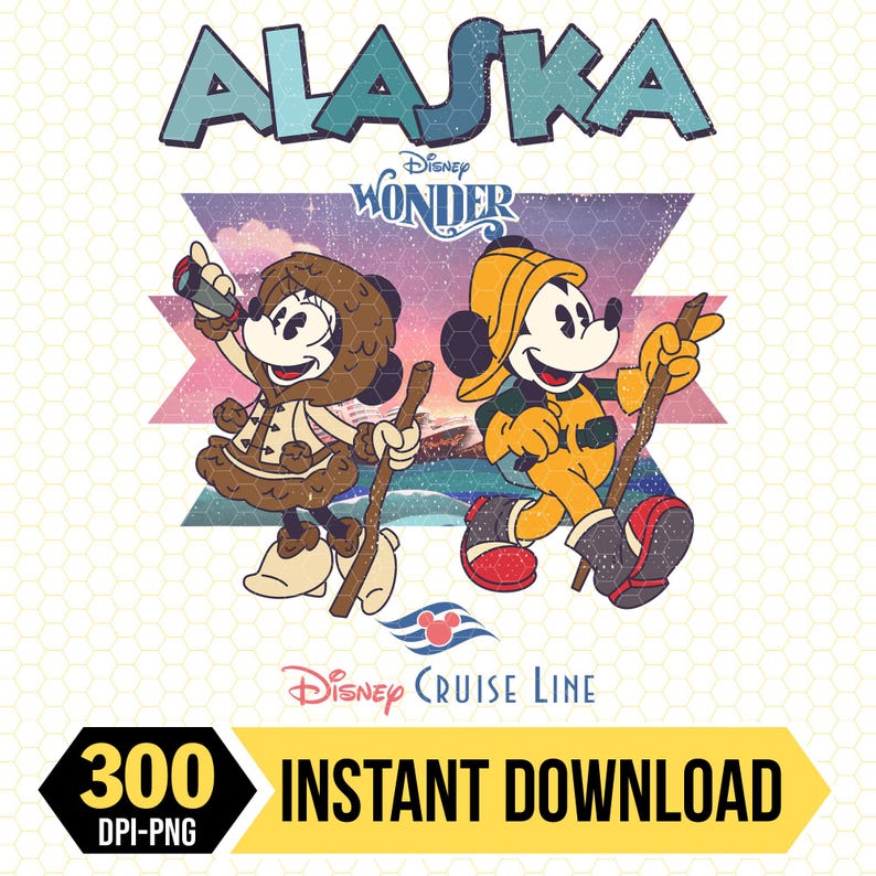 Disneyland Wonder Alaska Cruise Line Png, Mickey Minnie Cruise Png ...