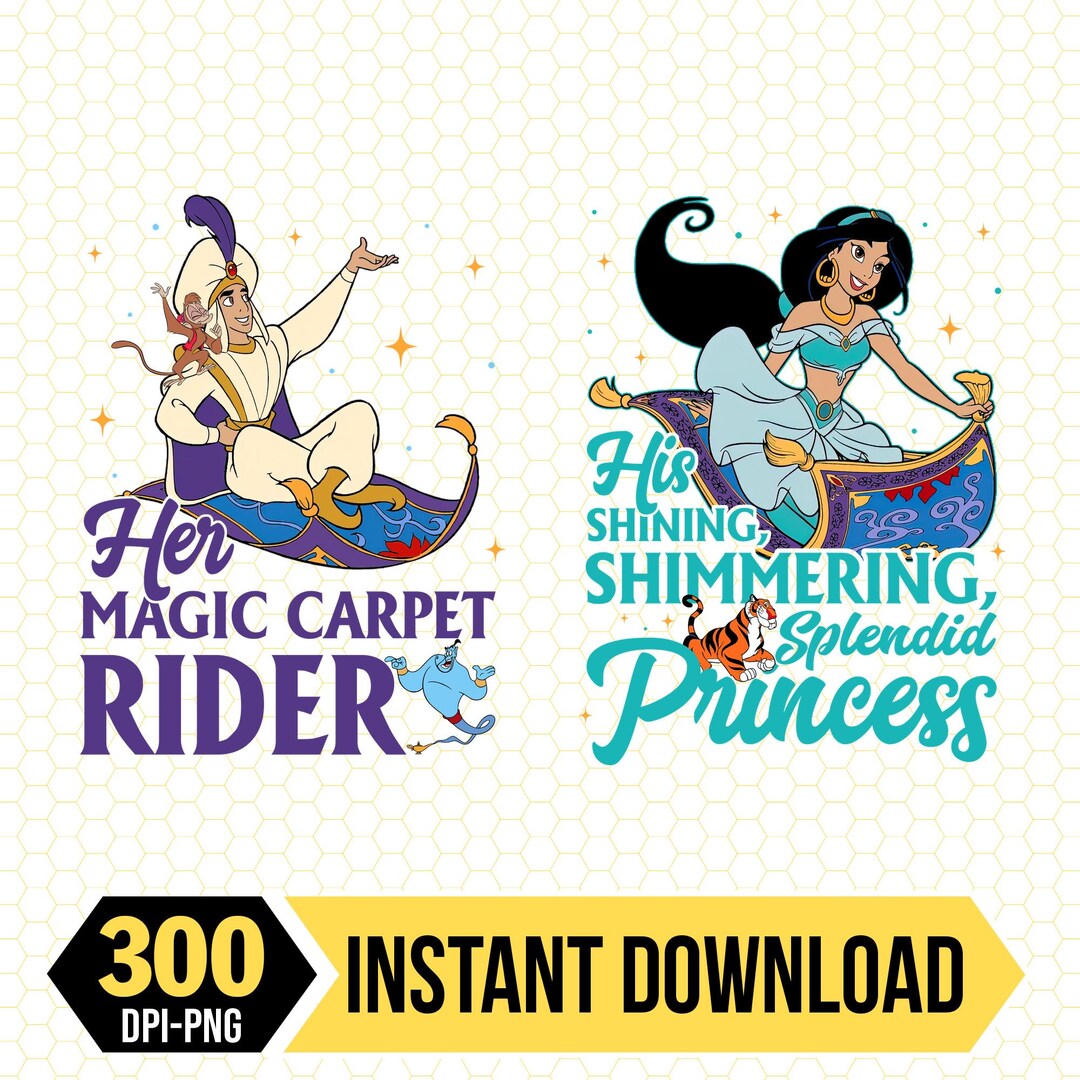 Aladdin Couples Png, Her Magic Carpet Rider, Disneyland Honeymoon ...