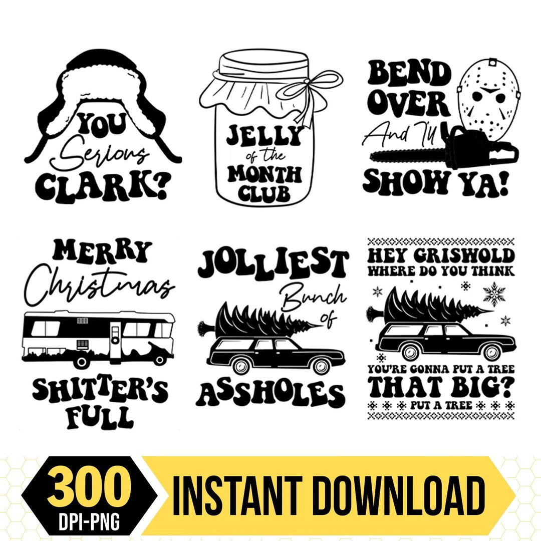 Griswold Christmas Vacation PNG Bundle, Griswold Christmas Tree Farm ...