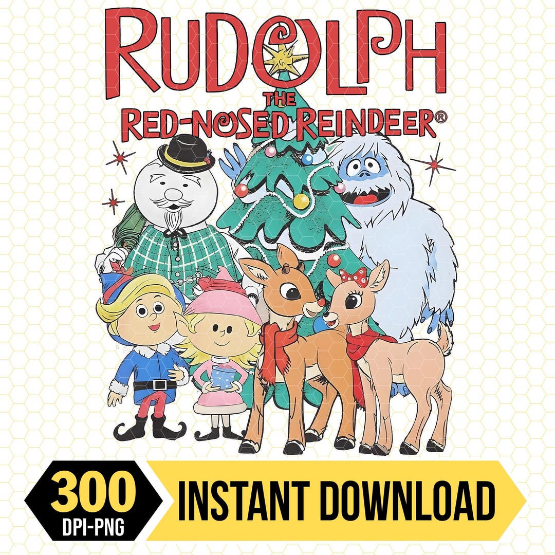 Rudolphs the Red Nosed Reindeer PNG, Merry Christmas, Rudolphs ...