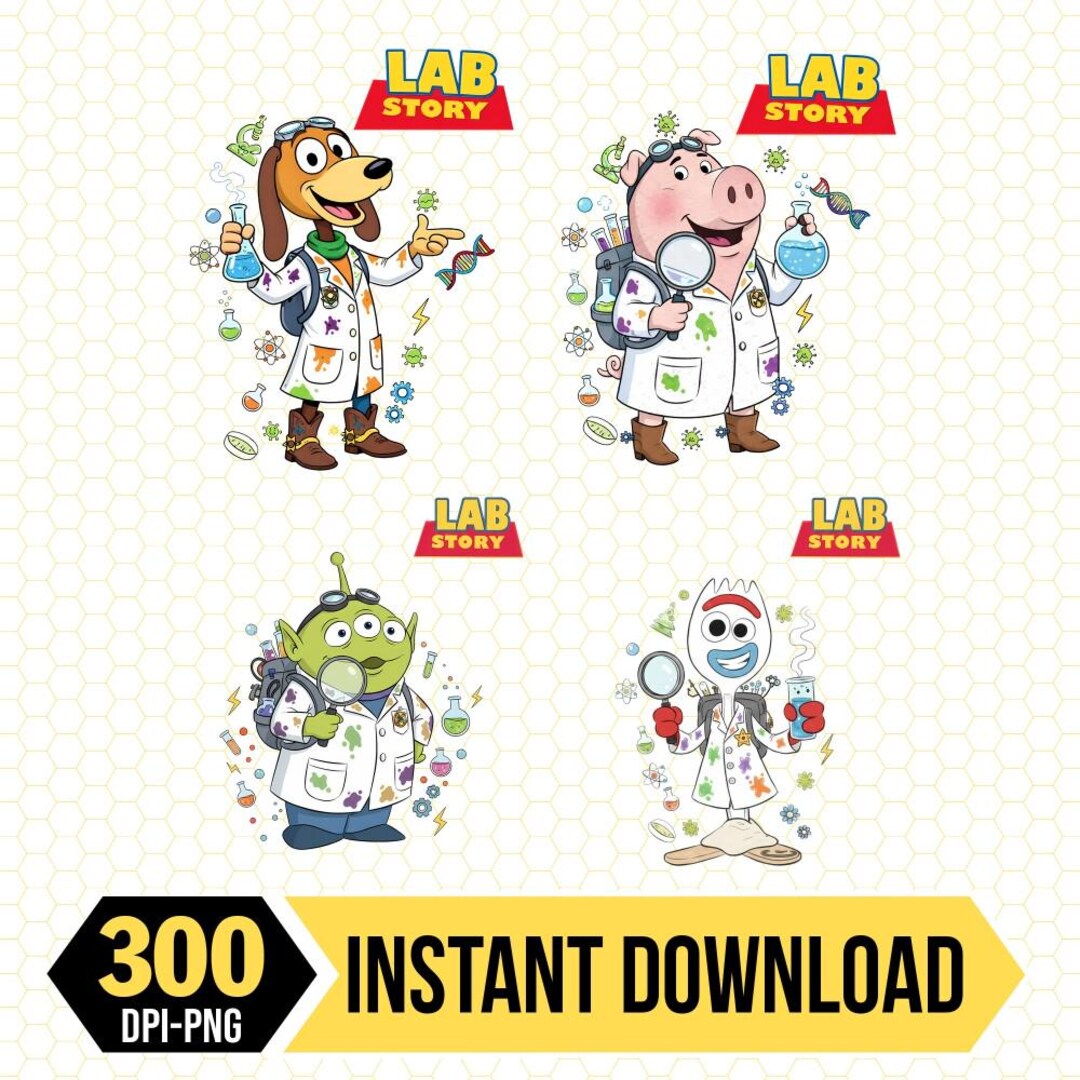 Disneyland Toy Story Lab Week 2026 Png, Customize All Characters Lab ...