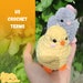 Mini Chicken Crochet Pattern PDF Low-sew Amigurumi Toy Pattern DIY ...