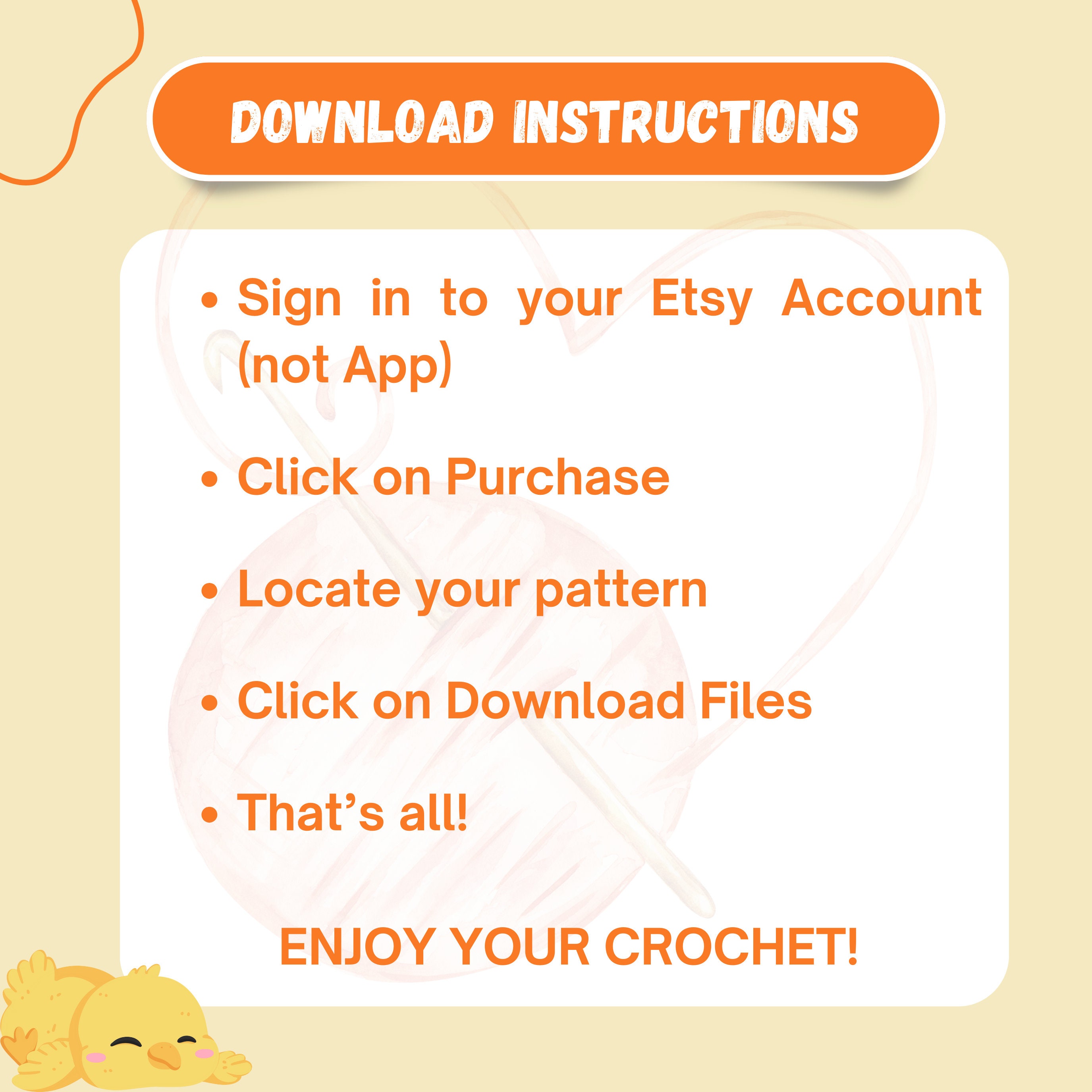Mini Chicken Crochet Pattern PDF Low-sew Amigurumi Toy Pattern DIY ...