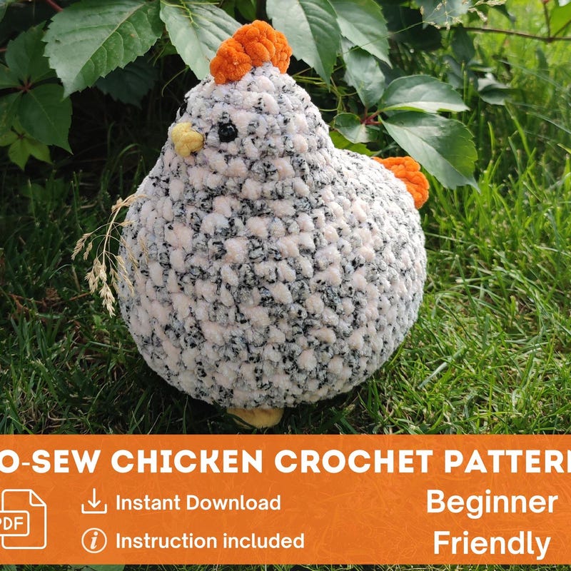 Mabel Chicken Crochet Pattern - Etsy