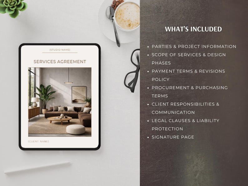 Contract Bundle for Interior Designers | Freelance Designer Services ...