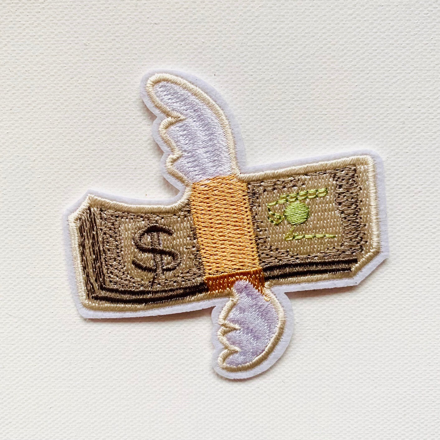 Patch DOLLAR Money Wings Embroidery 1a-quality Ironing Picture - Etsy UK