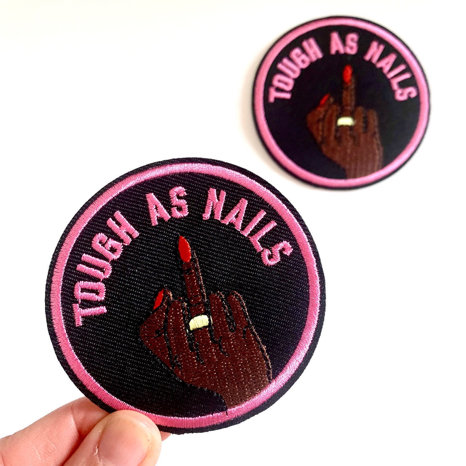 Middle finger with nails - Etsy.de