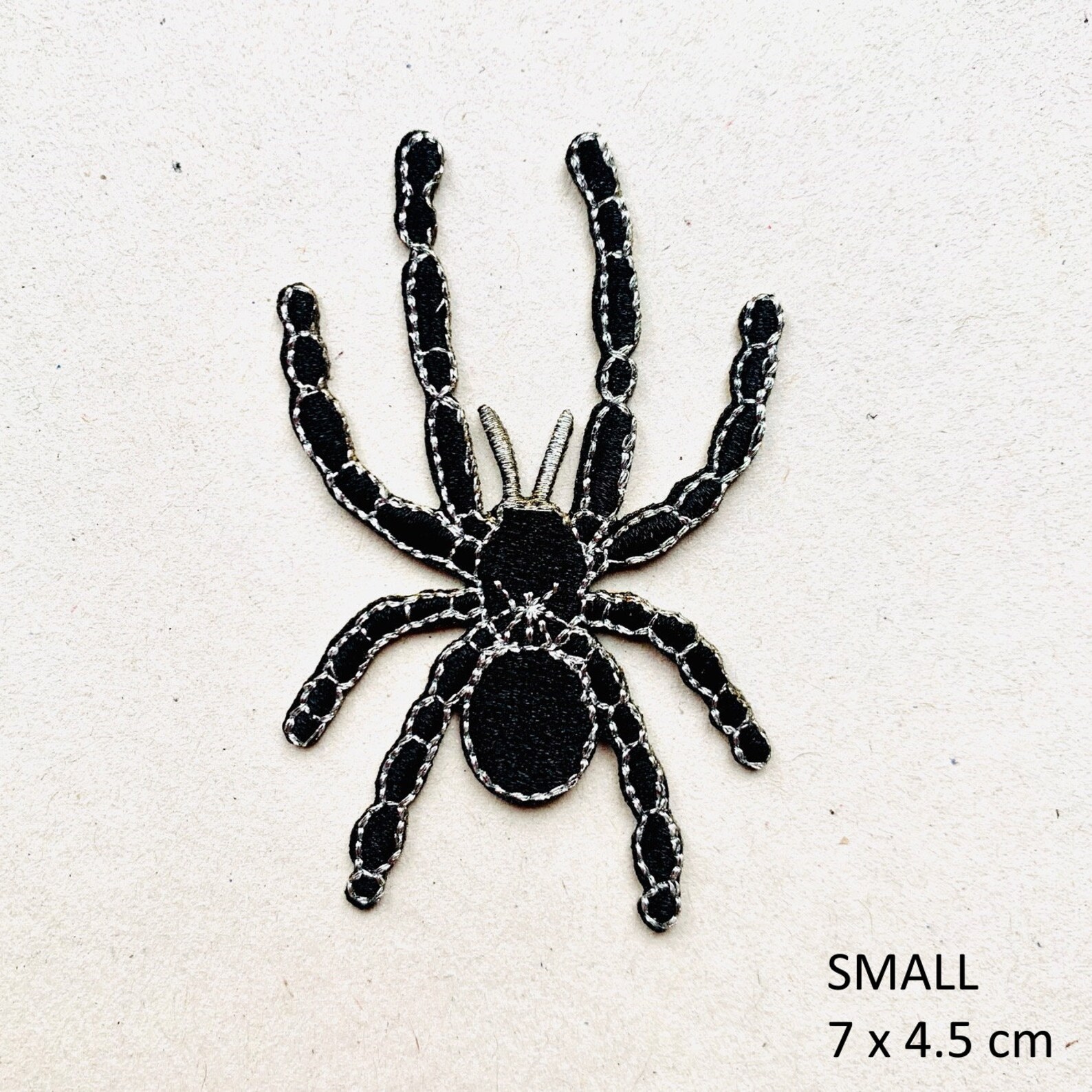 Patch SPIDER Tarantula Black Embroidery 1a-quality Temple | Etsy