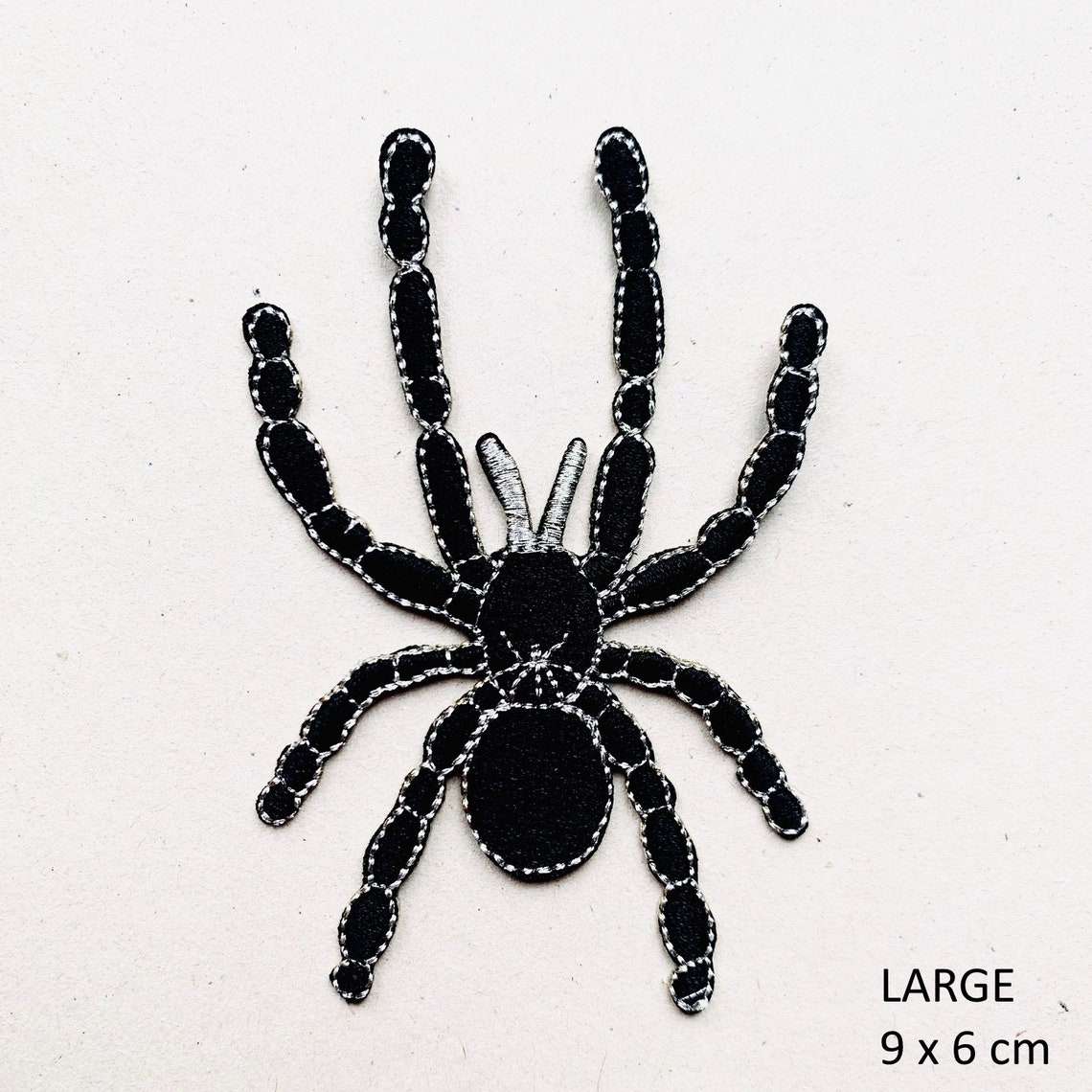 Patch SPIDER tarantula black Embroidery 1A-Quality Ironing | Etsy