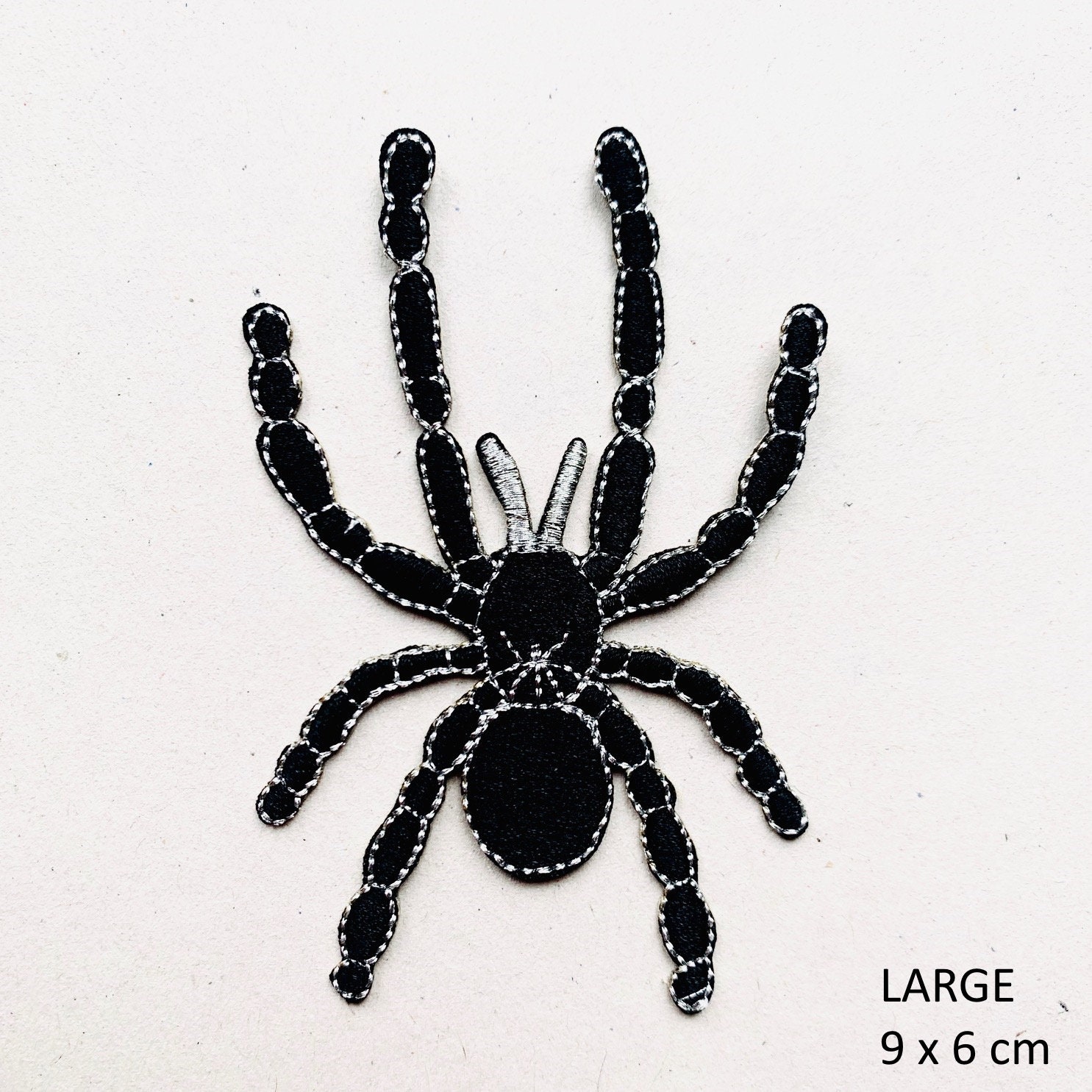Patch SPIDER tarantula black Embroidery 1A-Quality Ironing | Etsy