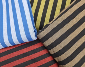 Wide Stripe Fabric - Etsy