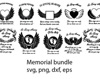 In Memory of Svg | Etsy