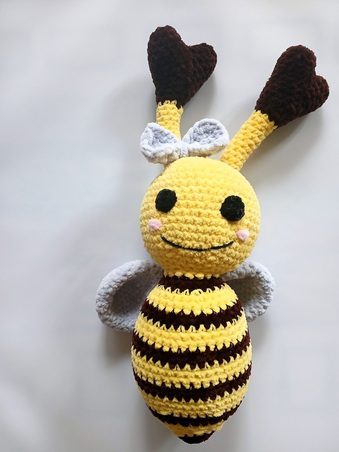 Majka the Bee, bee,buzzy, amigurumi Happy Bee Toy, bee Crochet Toy ...