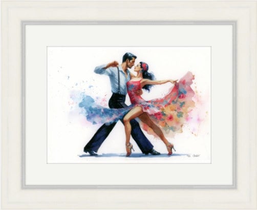 Limited Edition Print 'dancers Paradise' Choice of A4, A3 and A2 Sizes ...