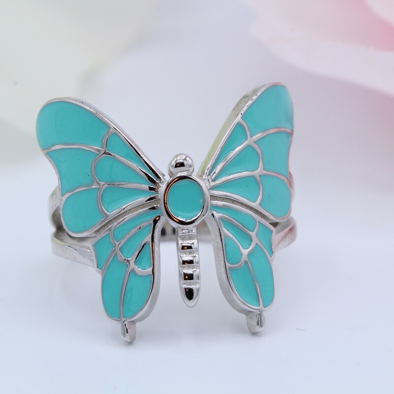 Turquoise Butterfly - Etsy