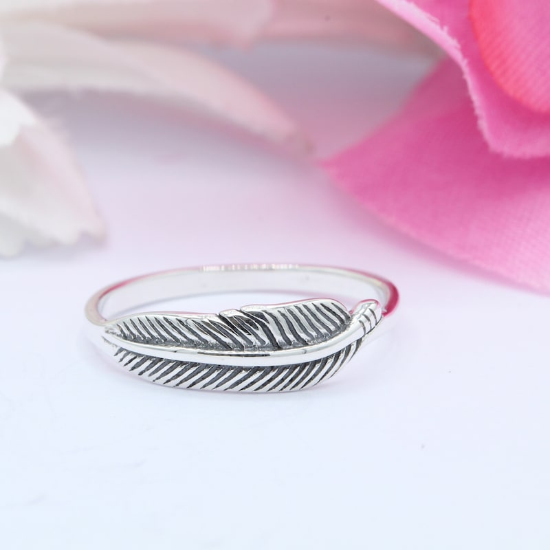 Feather Ring - Etsy