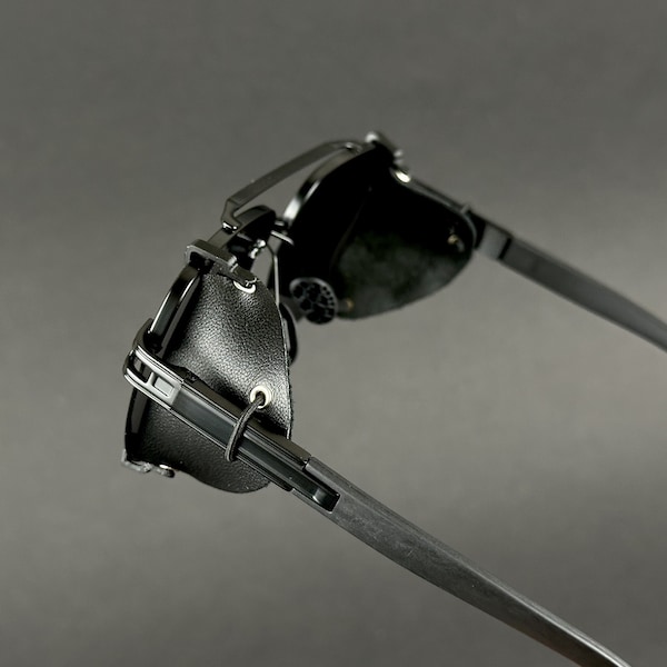 Leather Removable Side Shields for Glasses - Etsy