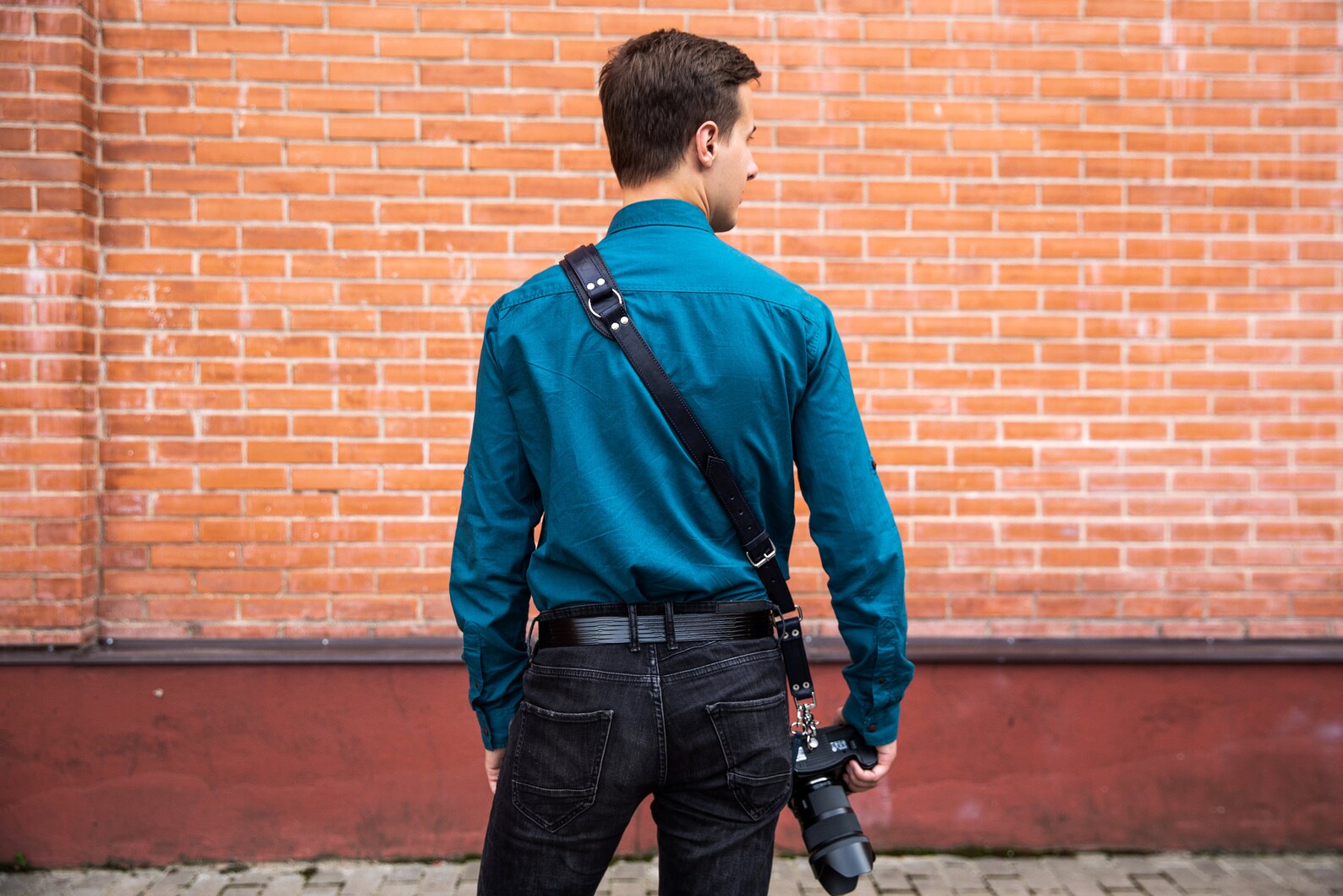 Leather Camera Strap Shoulder Camera Strap Camera Strap | Etsy