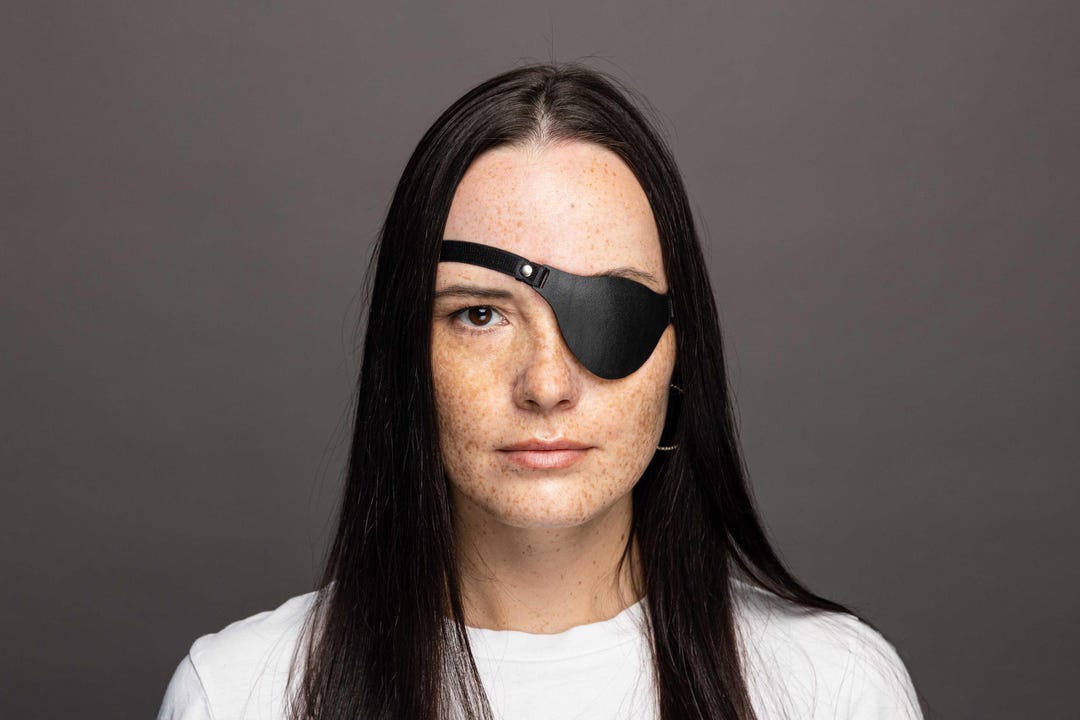 Leather Eye Patch | Eye Patch | Man Eye Patch | Woman Eye Patch ...