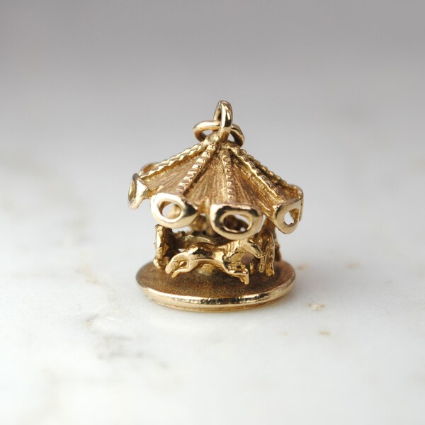 Carousel Charm - Etsy