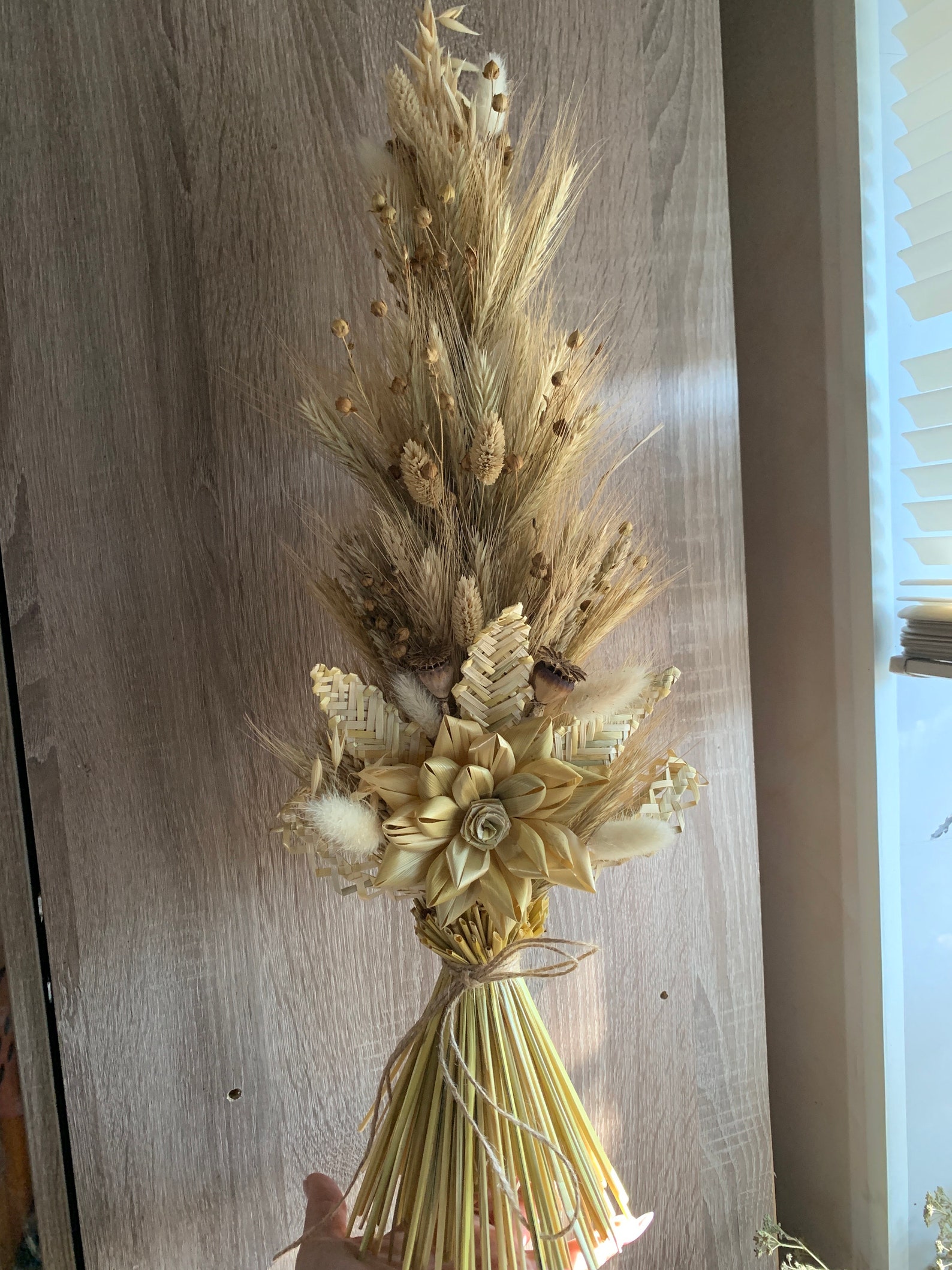 Traditional Ukrainian Didukh on the Trine, Ukrainian Traditional, Straw ...