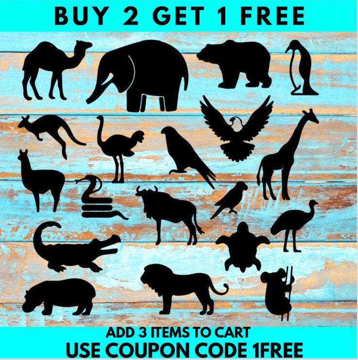 Zoo svg .Cut animals svg .Safari animals svg .Animals Africans svg ...