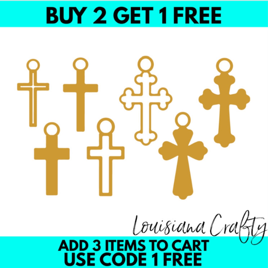Cross Tags, Cross, Easter, SVG/PNG - Etsy