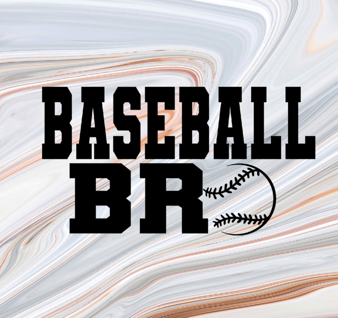 Baseball Bro SVG: Baseball Brother Design (digital Download) - Etsy