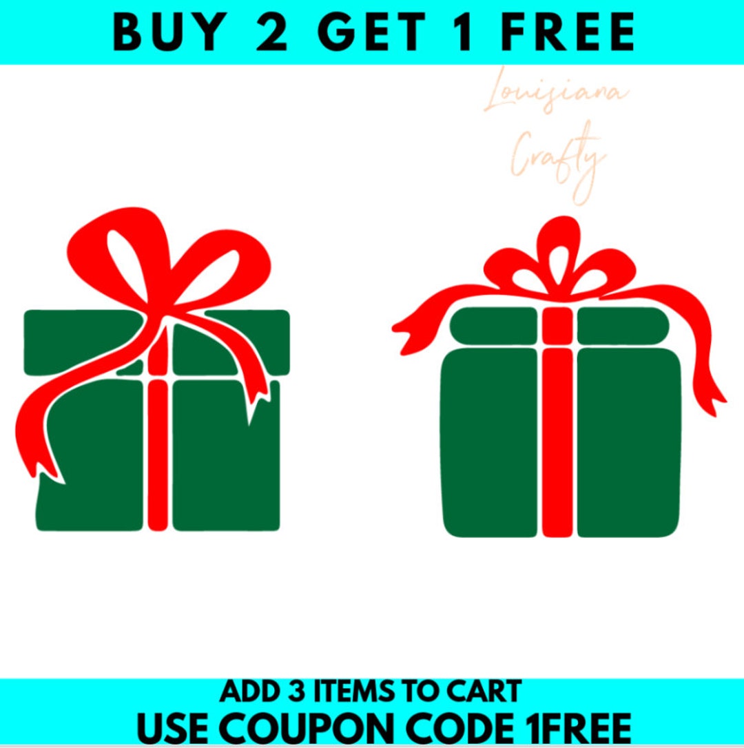 Present SVG File, Gifts, Christmas Gift SVG Christmas SVG, Digital ...