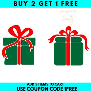 Present SVG File Gifts Christmas Gift SVG Christmas SVG - Etsy