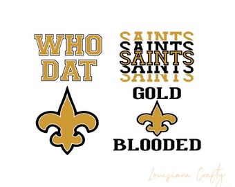 Who Dat Saints Svg - Etsy Ireland