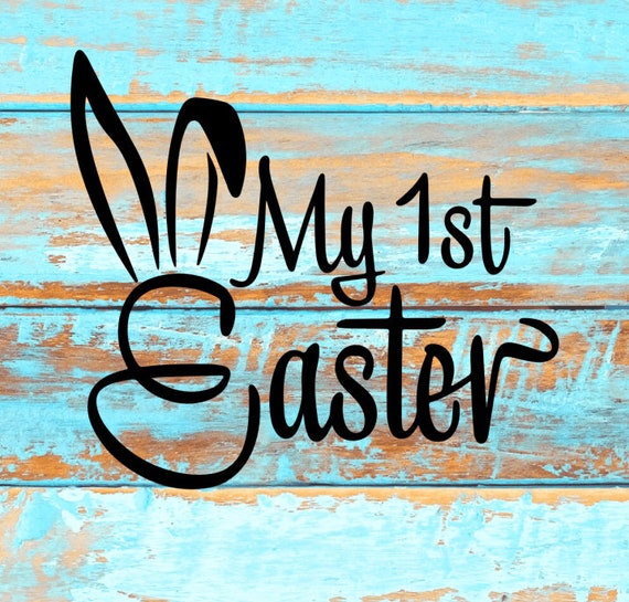 My First Easter SVG Easter Bunny - Etsy