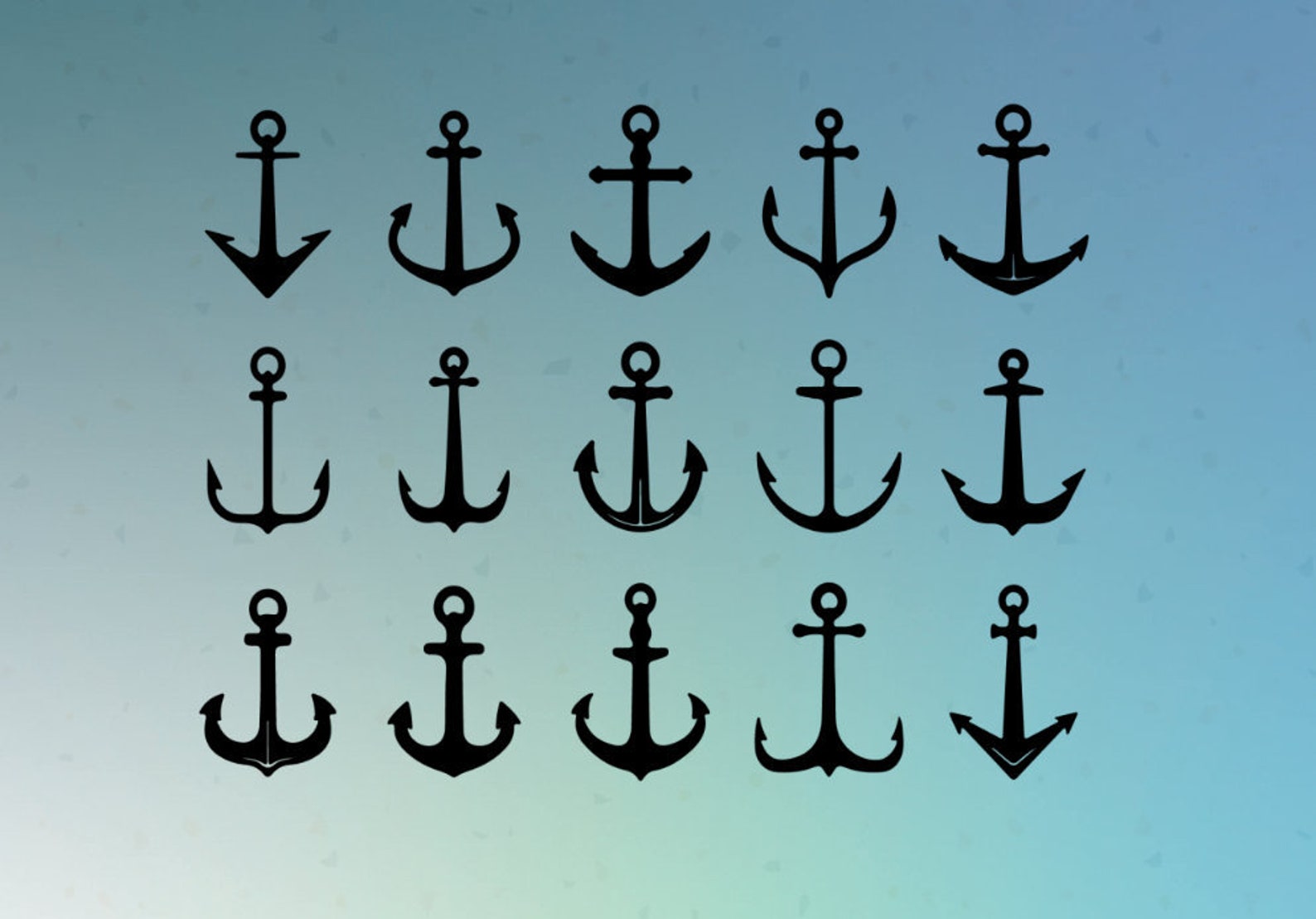 Anchor SVG: Navy Sailor Nautical Clipart (digital Download) - Etsy