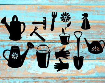 Gardening Dxf | Etsy