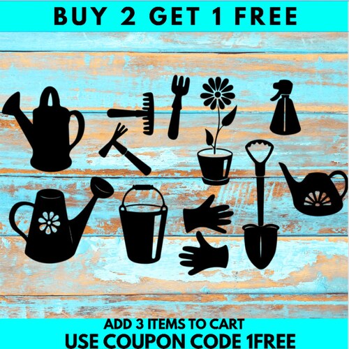 Gardening Tools Svg Garden Tools Svg Spring Svg | Etsy