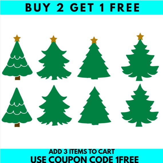 Christmas Tree SVG File Christmas SVG Tree SVG Christmas - Etsy