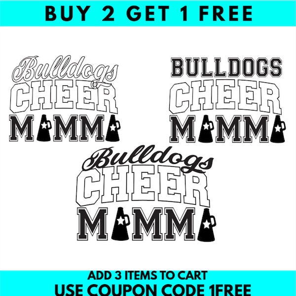 Bulldogs Cheer Svg - Etsy