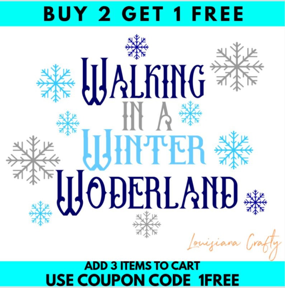 Winter Wonderland SVG: Porch Sign Christmas Design (digital Download ...