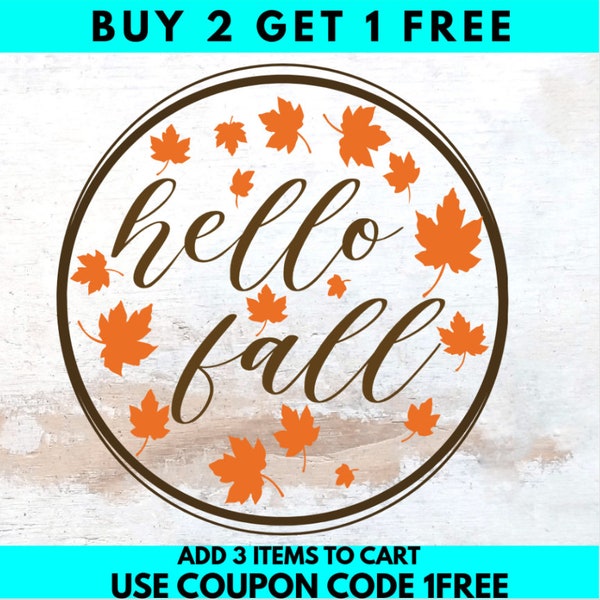 Hello Fall - Etsy