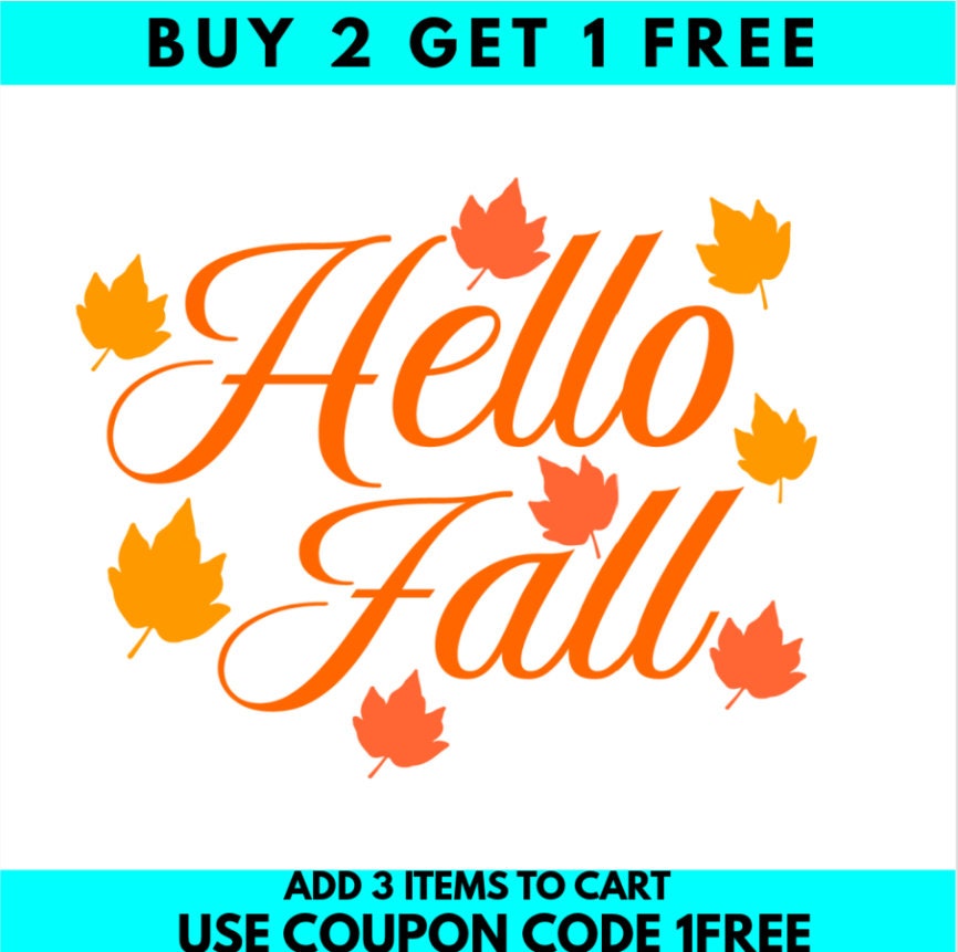 Hello Fall SVG Hello Fall Fall Door Sign SVG Fall Svg - Etsy