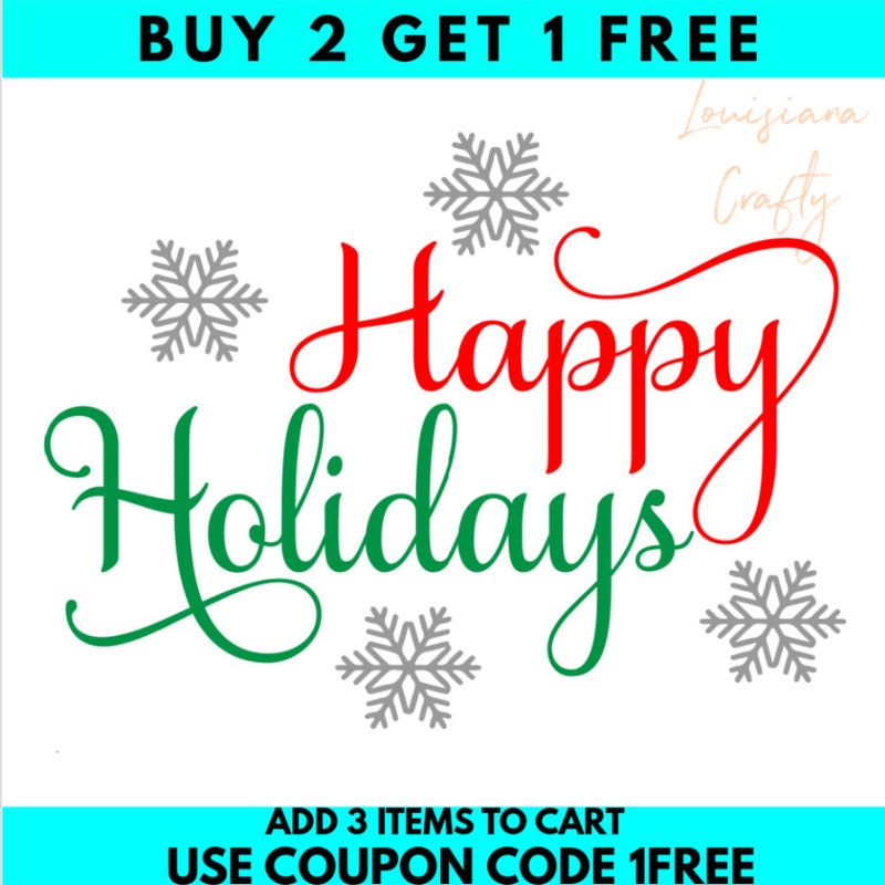 Holiday Svg - Etsy
