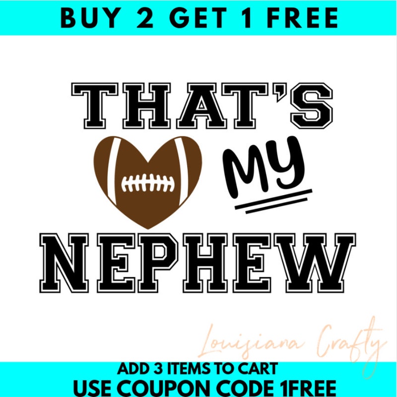Nephew Football Png - Etsy