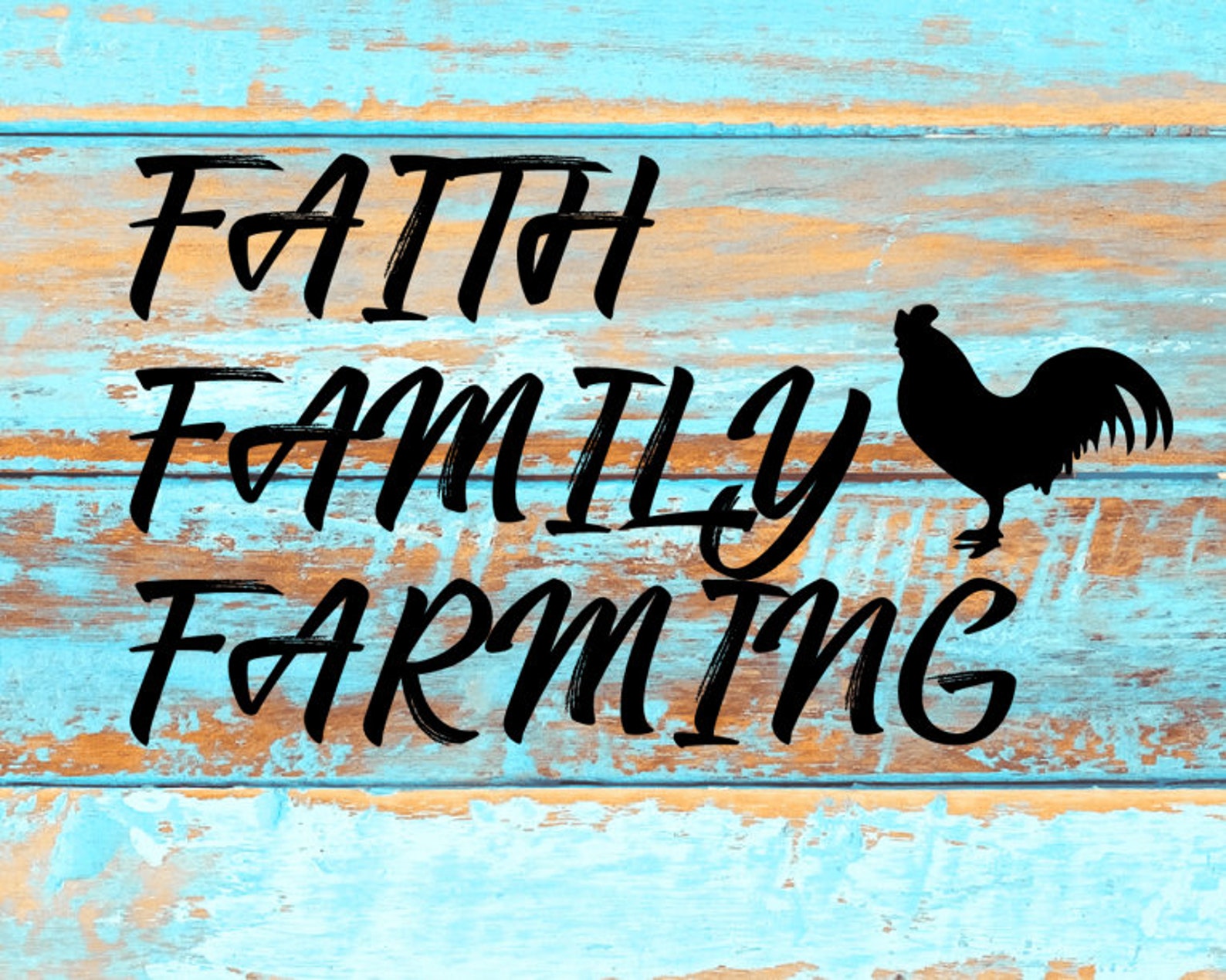 Faith Family Farming, SVG, Farming, Southern - Etsy