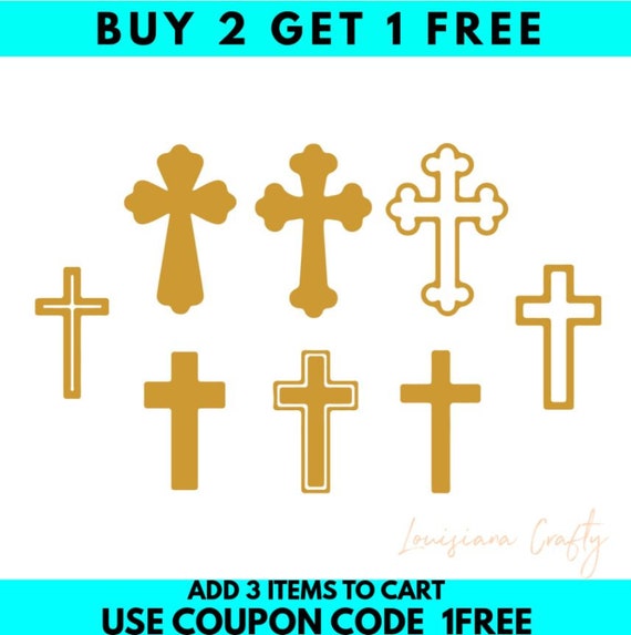 Digital Art & Collectibles baptism SVG cross laser file glowforge file ...