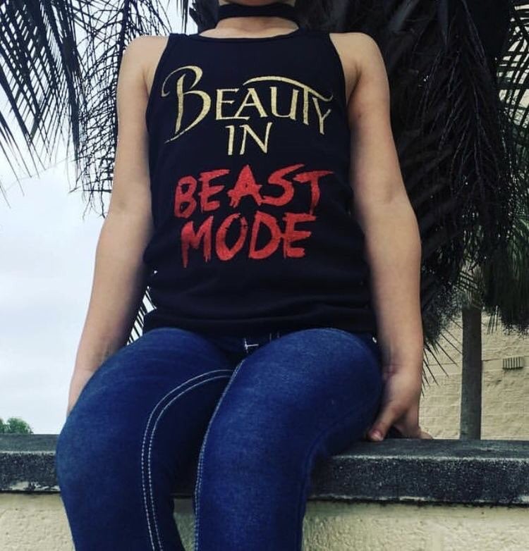 Beauty in Beast Mode PNG Cut File - Etsy Canada