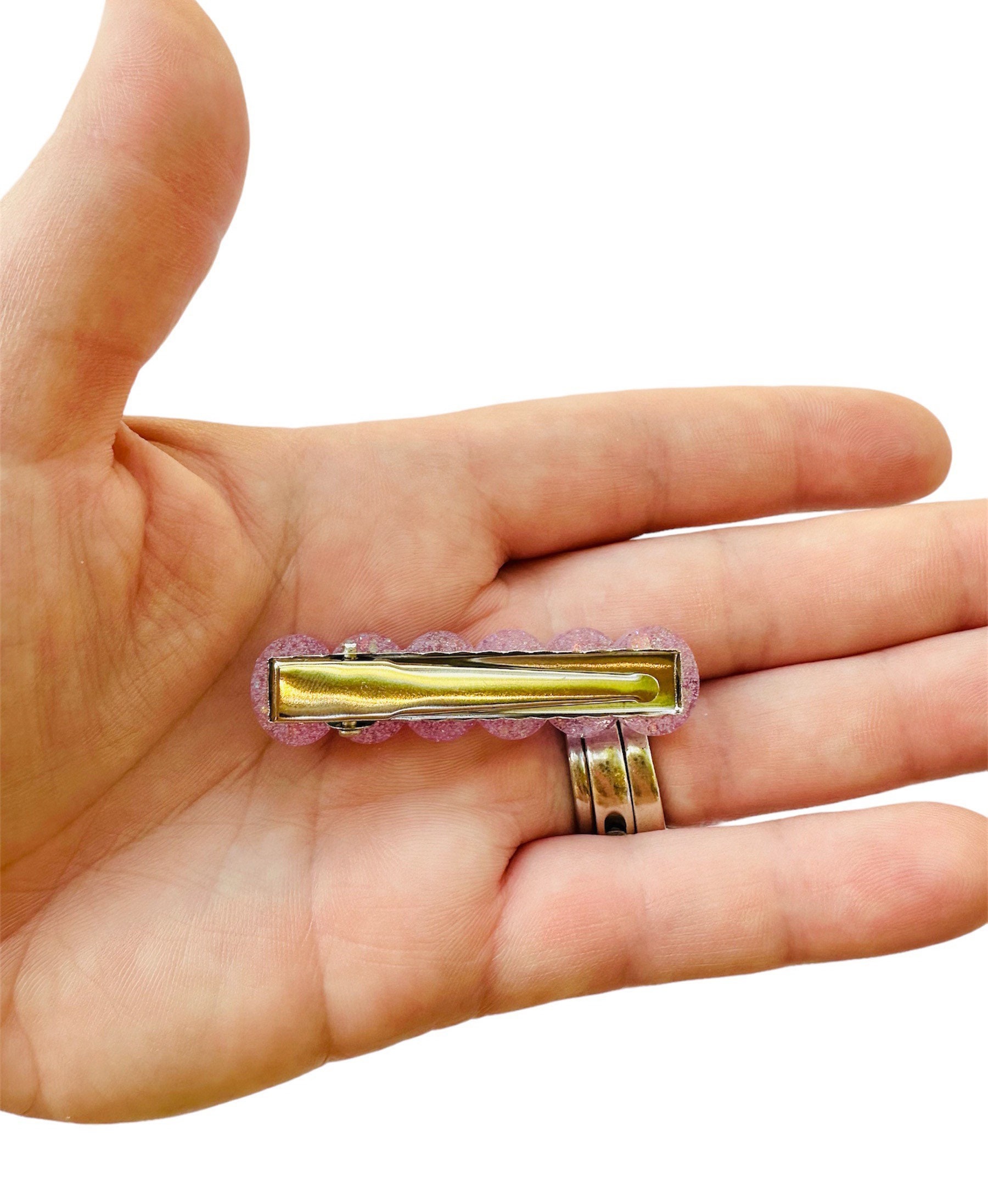 Pastel Scalloped Hair Clips Spring Hair Clips for Girls - Etsy