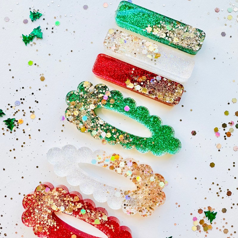 Holiday Hair Clip - Etsy